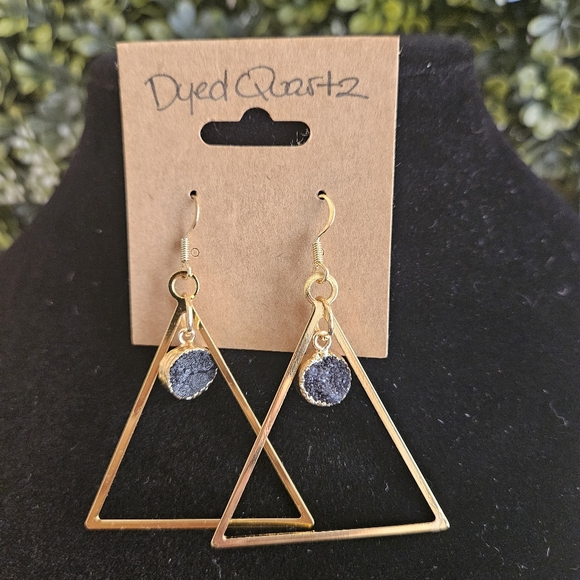 Jewelry | Bill Cipher Disney Gravity Falls Inspired Dyed Quartz ...